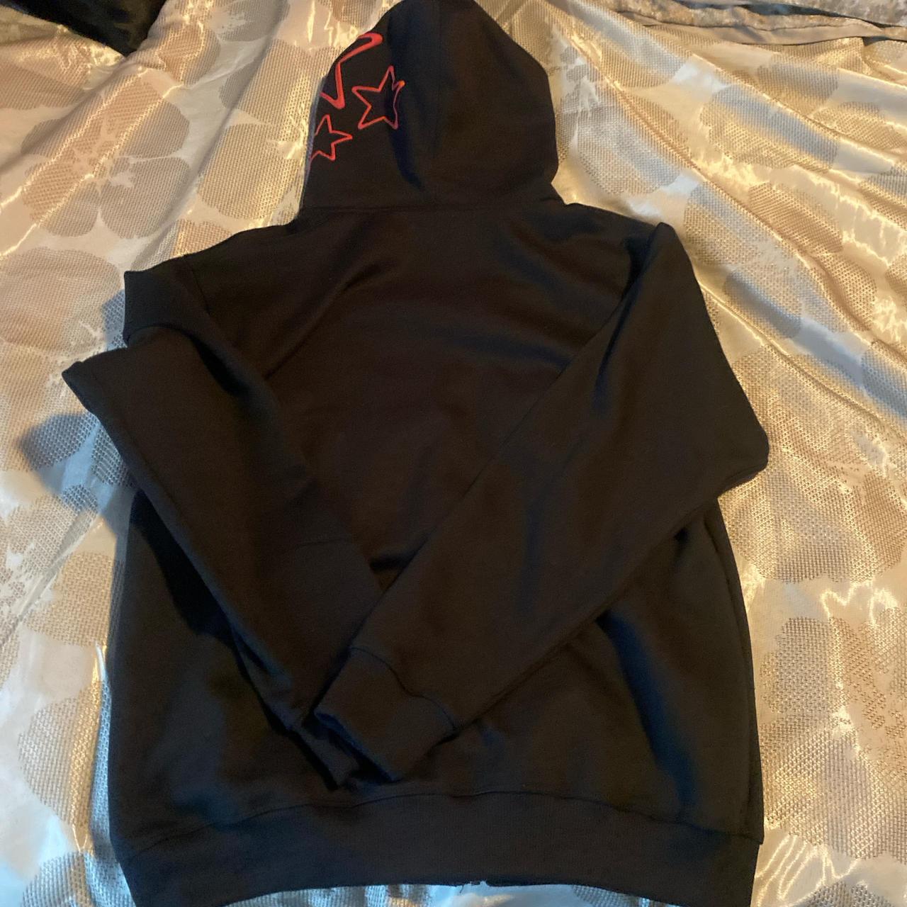 WRLD KRISIS VERSION 1 BLACK AND RED WORN TWICE... - Depop
