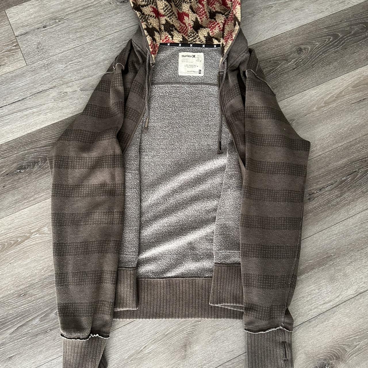 sick y2k grunge jesse pinkman hurley fleece lined... - Depop