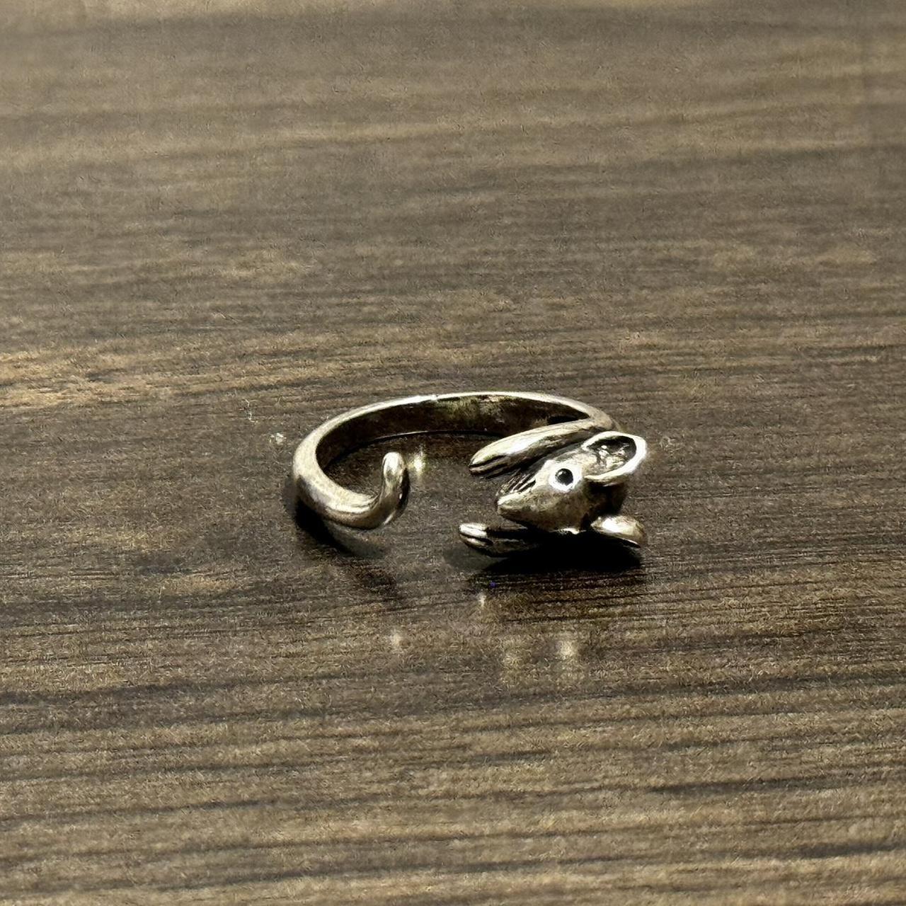 cure mouse ring, fully adjustable size *in perfect... - Depop