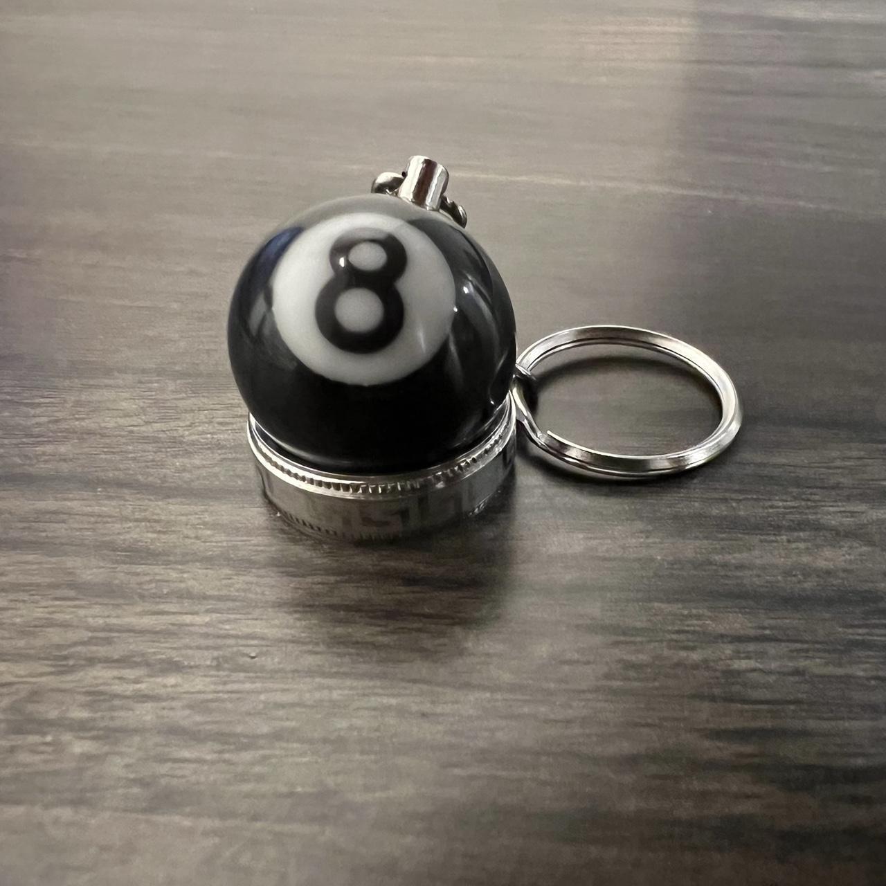 8ball keychain *in perfect condition, brand new... - Depop