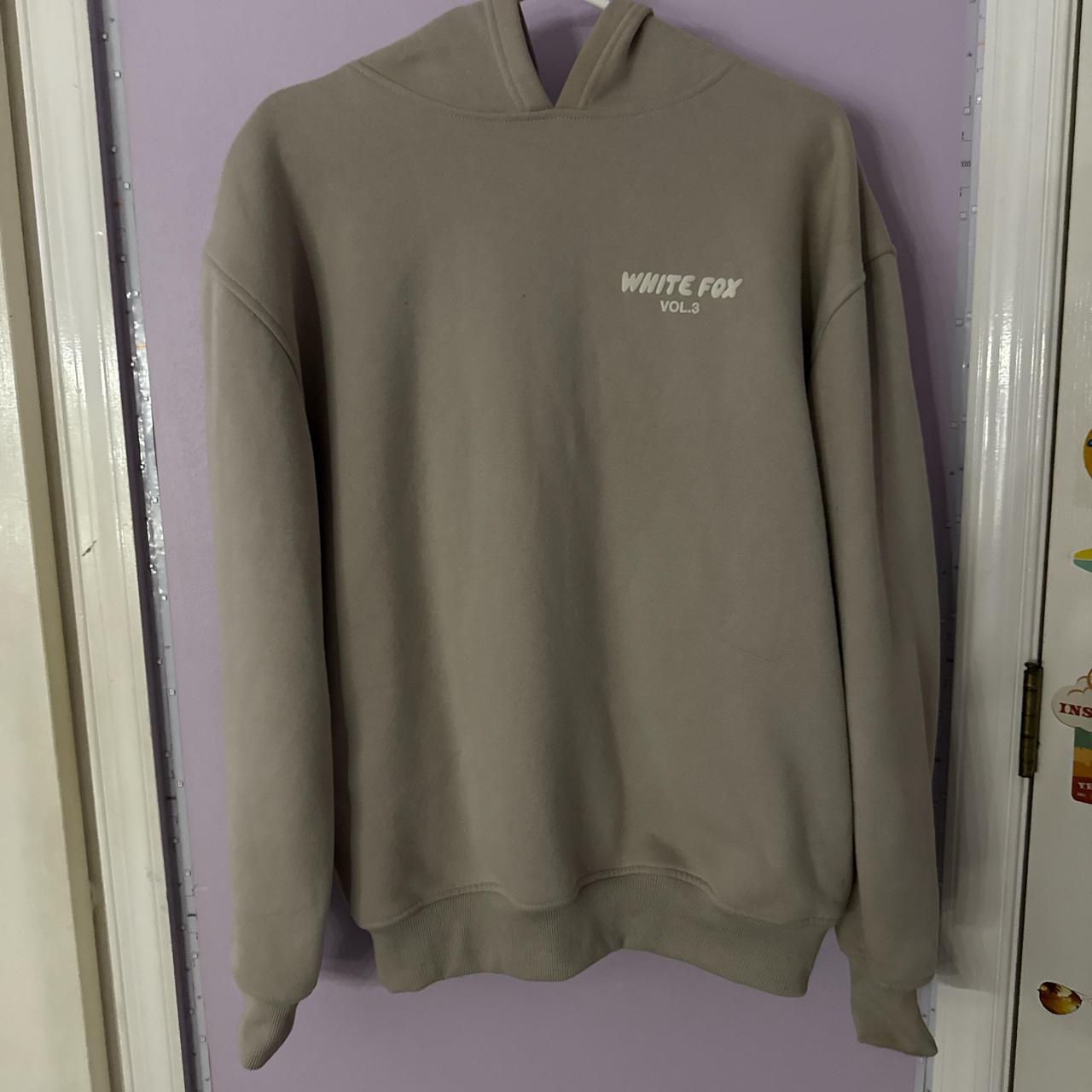 White Fox Vol. 3 hoodie cream xs/s never worn | Depop