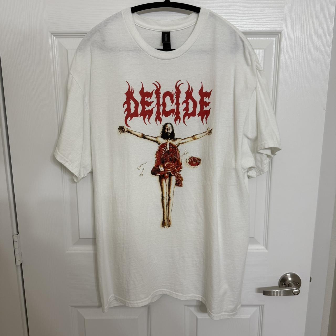 Deicide Once Upon the Cross Double Sided Original... | Depop