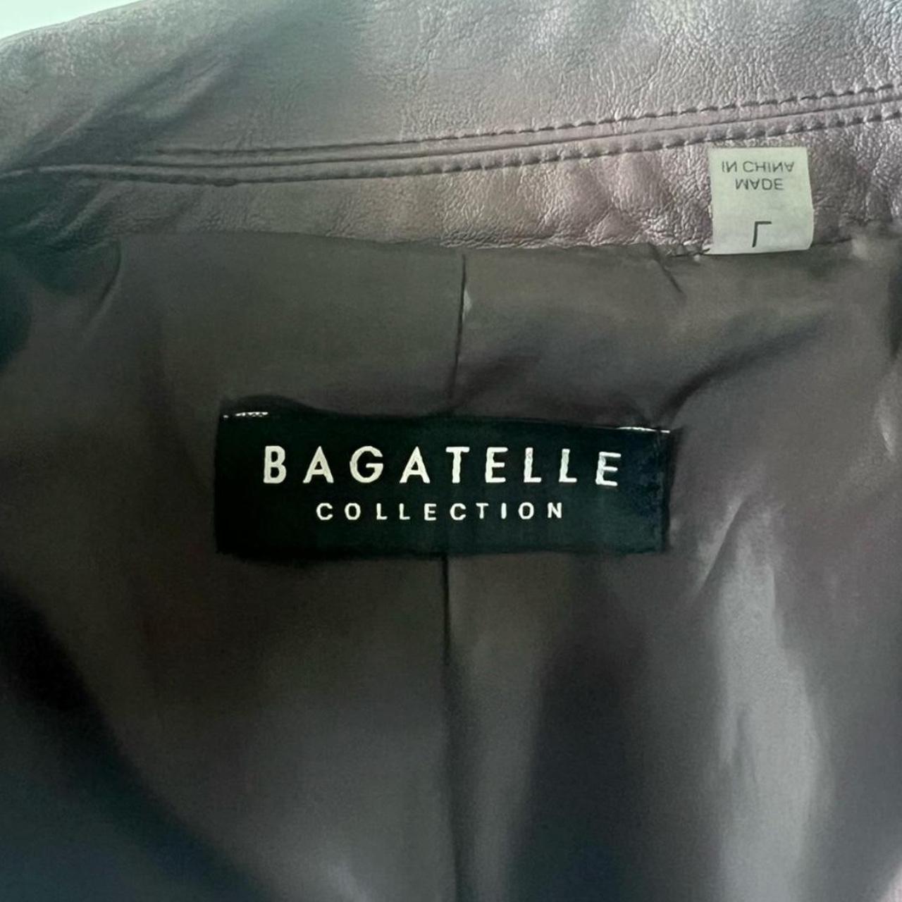Bagatelle Collection Dyed Faux Leather Jacket Blazer... - Depop