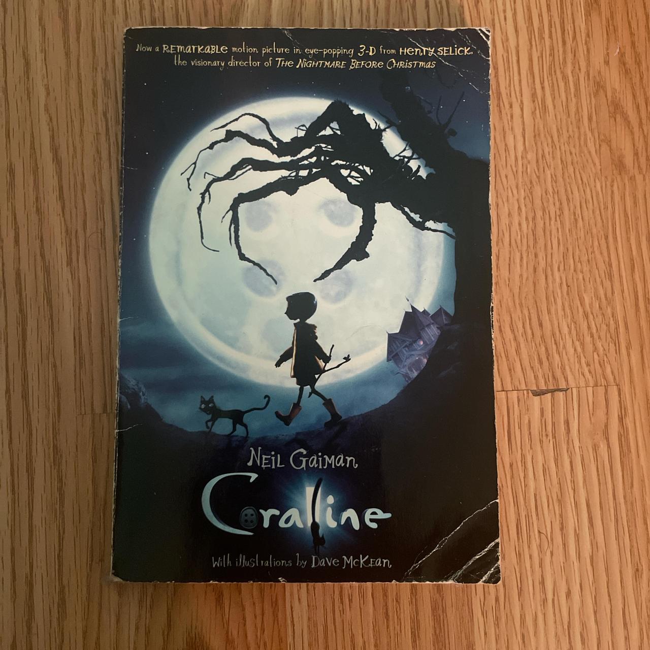 Coraline book by Neil Gaiman originally $7... - Depop