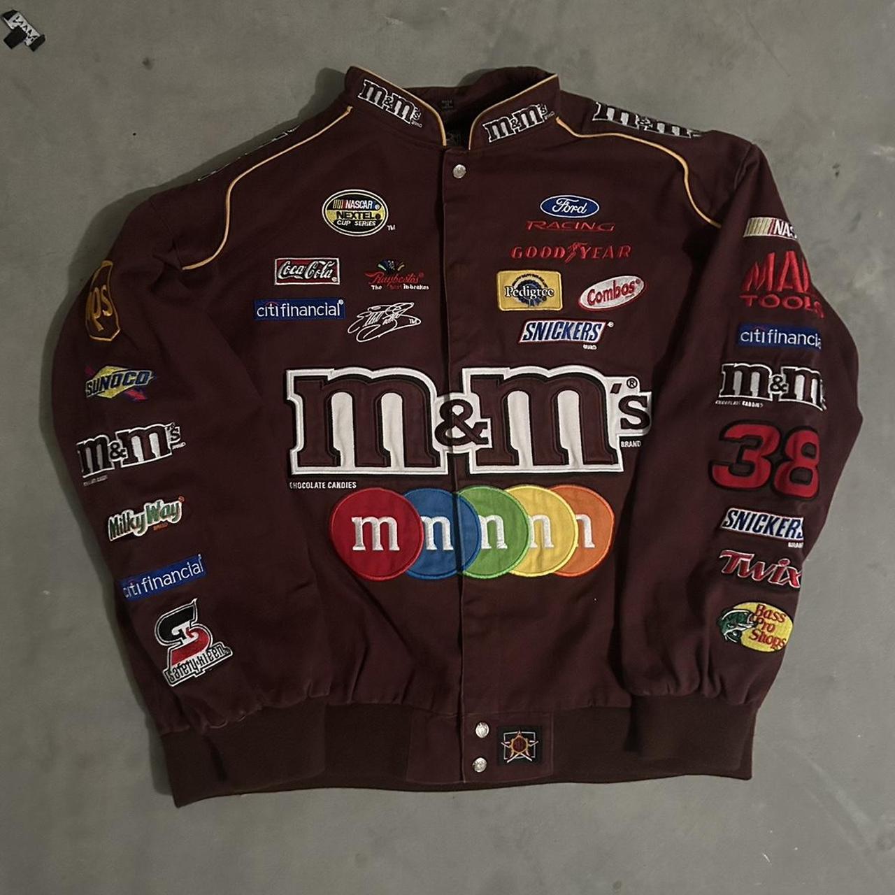 Chase Authentics M&M NASCAR jacket - Depop