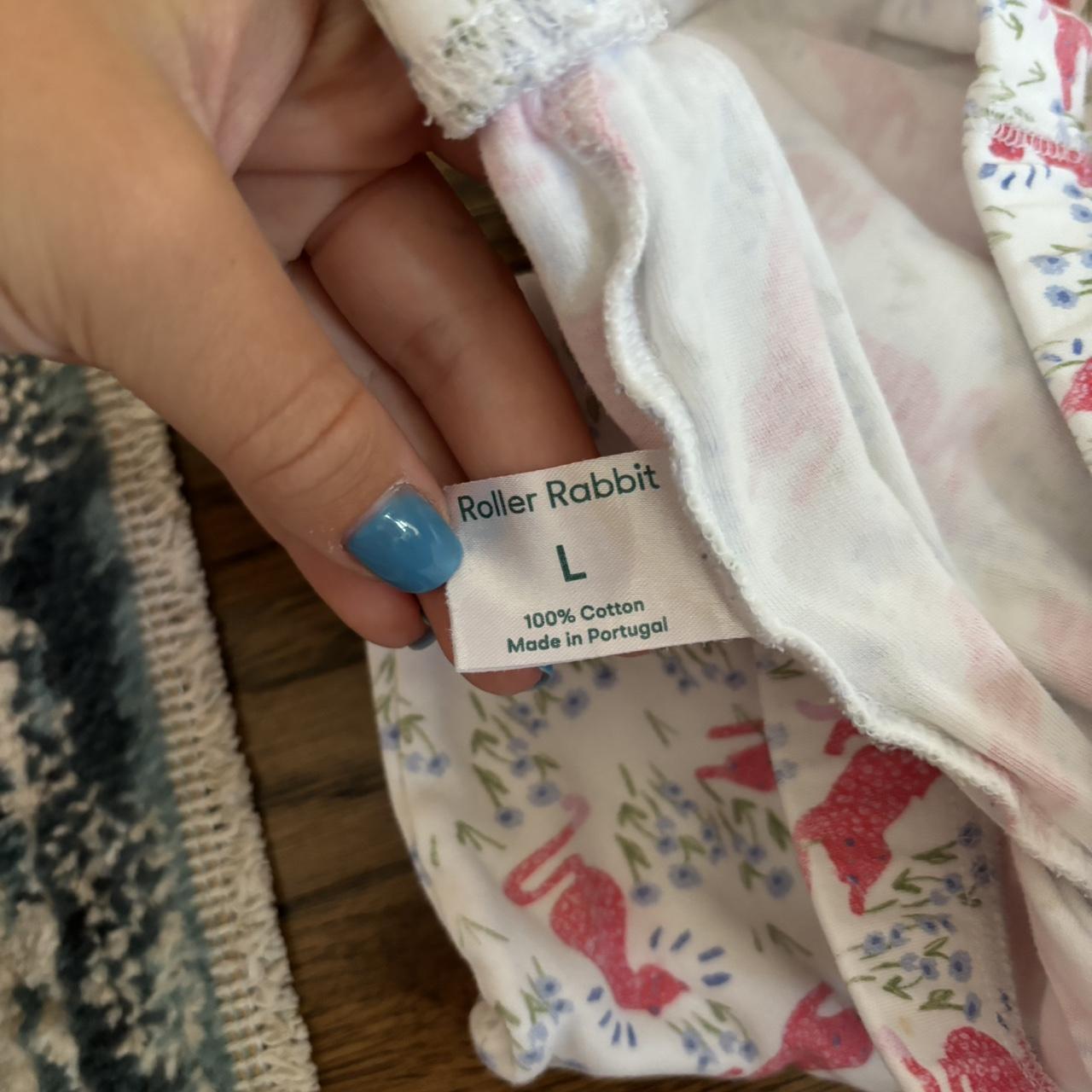 Roller Rabbit Pajama Pant Size large - best for... - Depop