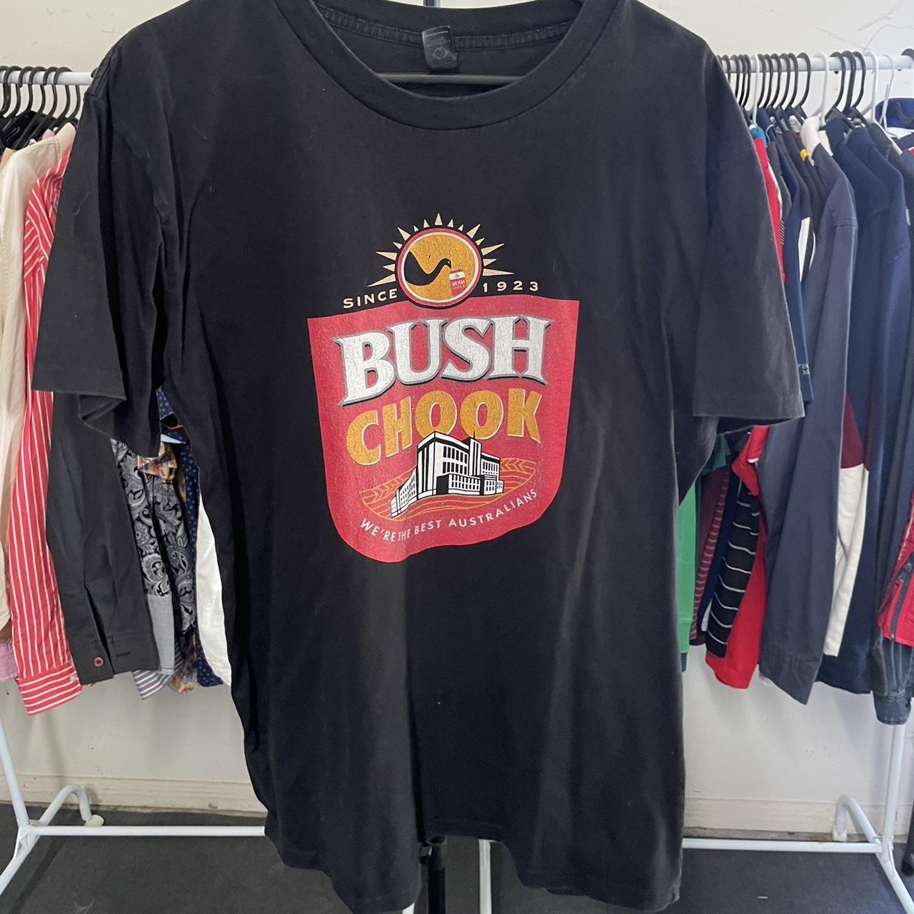 Bush Chook National Hotel beer tee Men's L Follow... - Depop