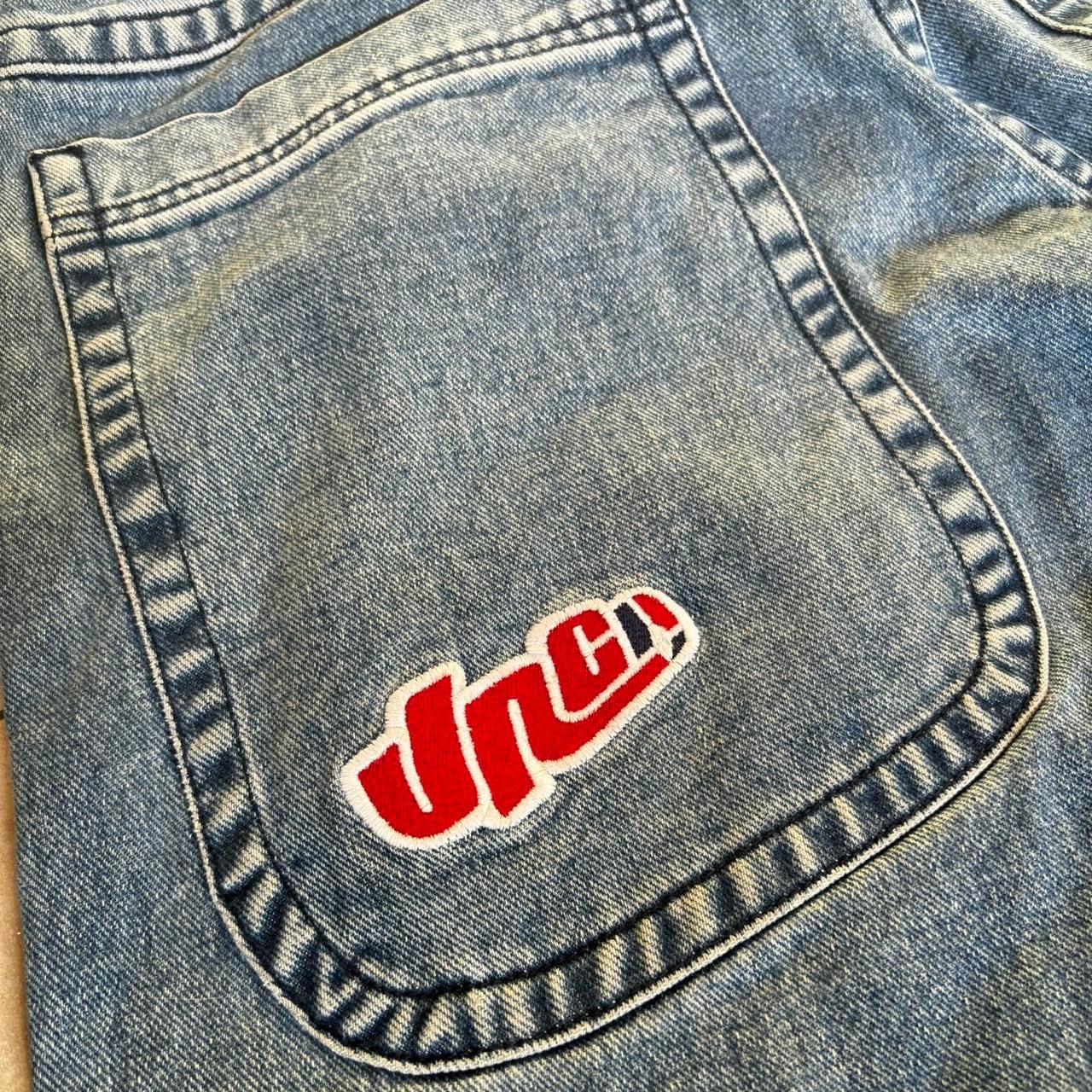 JNCO Men's Blue Jeans Jnco Destroyers Size... - Depop