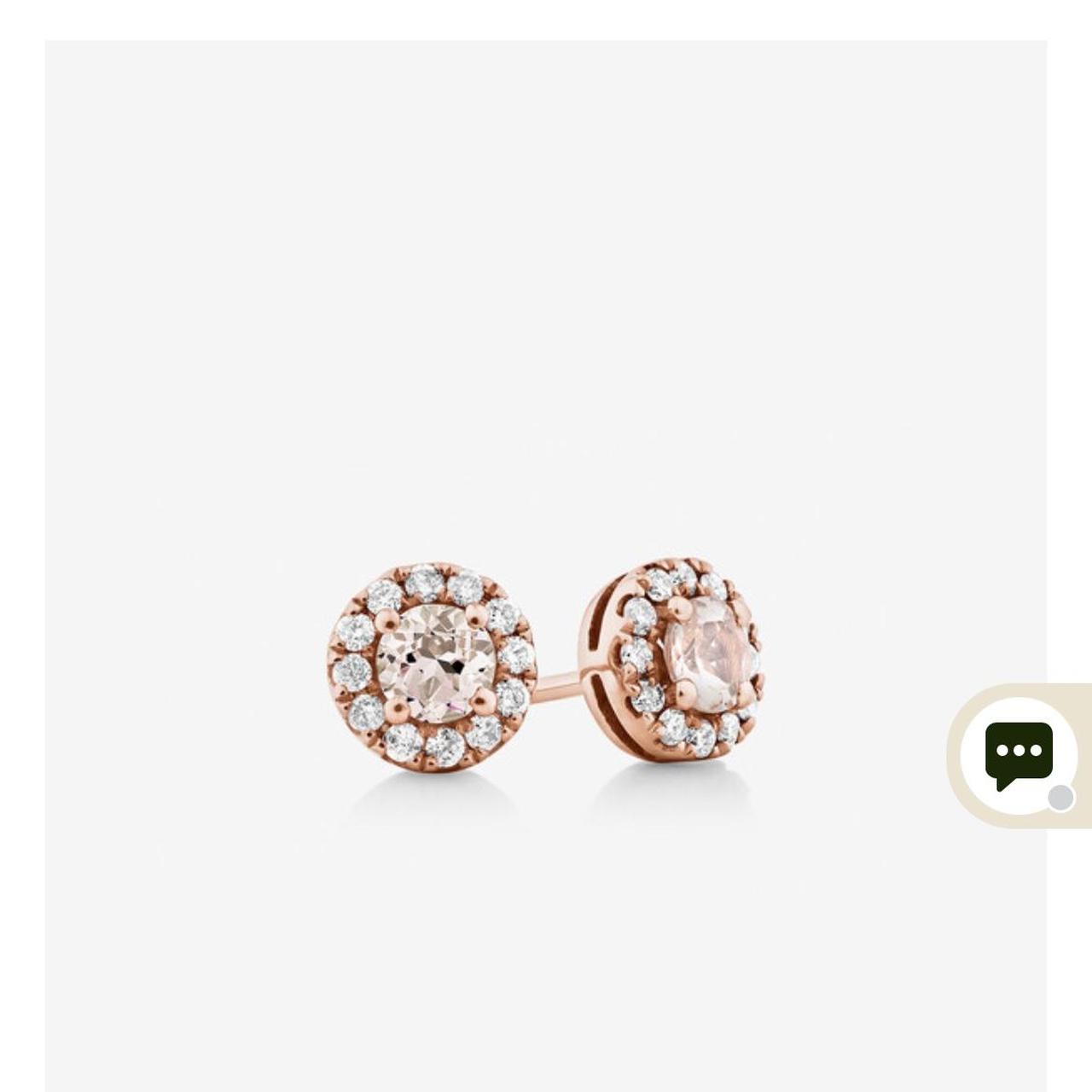 Michael hill morganite earrings store