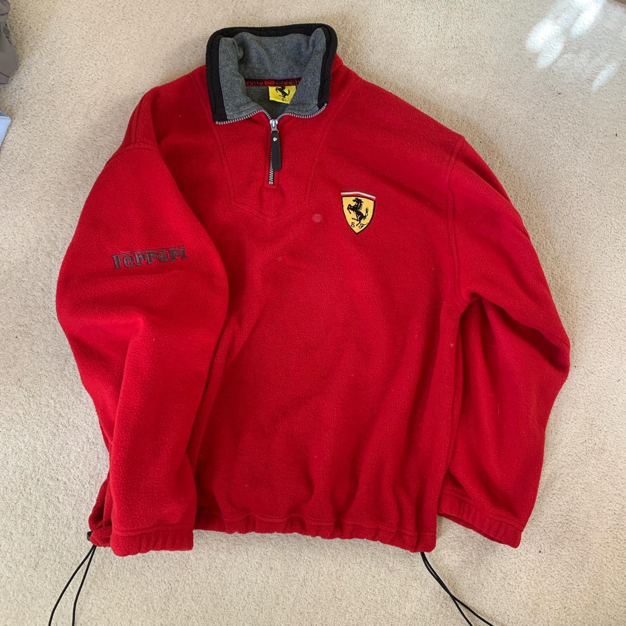 Ferrari official merchandise fleece size XL.... - Depop