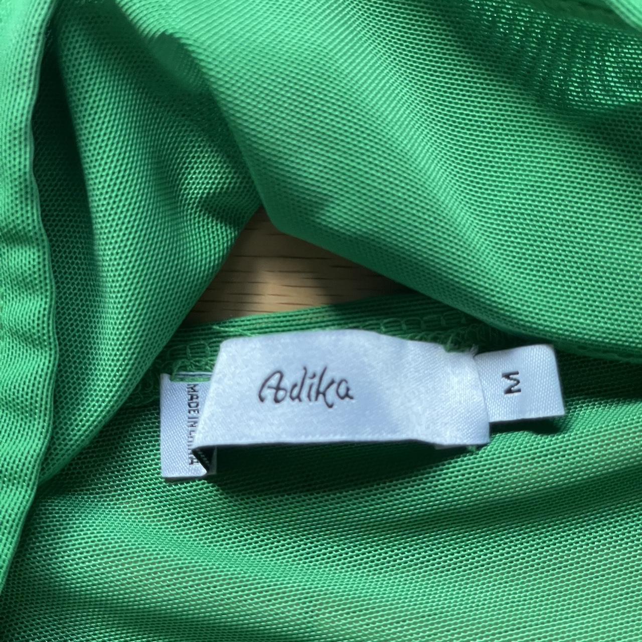 Adika Green Crop Corset Size medium Never been... - Depop