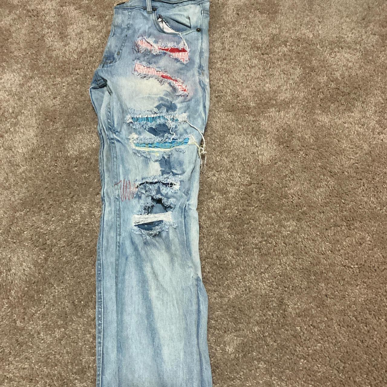 These size 29 Evolution in Design jeans are a nice... - Depop