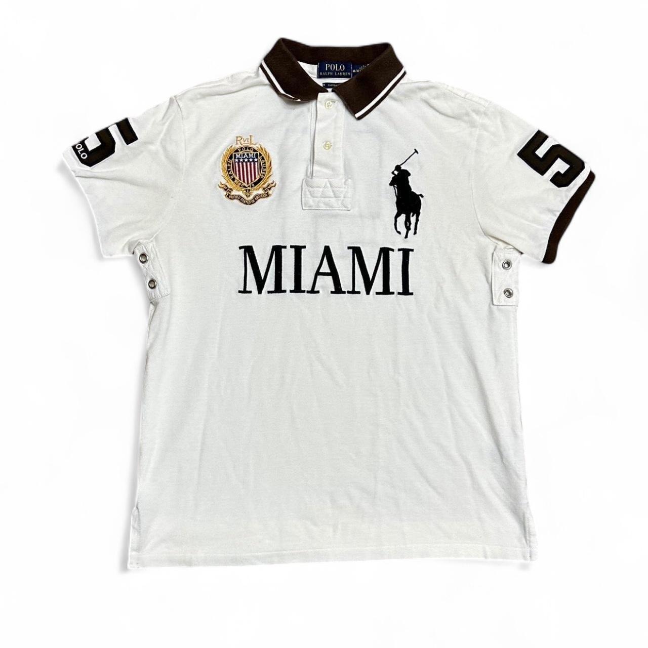 RARE MIAMI CHIEF KEEF STYLE RALPH LAUREN POLO SIZE... | Depop