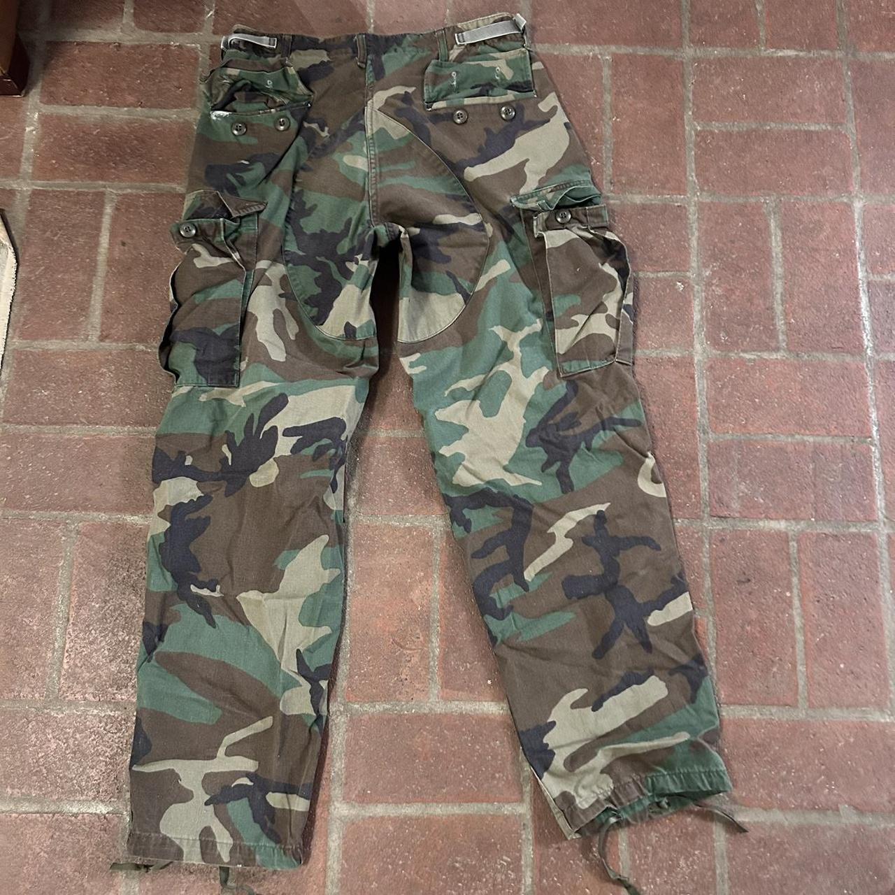 34 x 30 military fatigues army cargo pants camo... | Depop