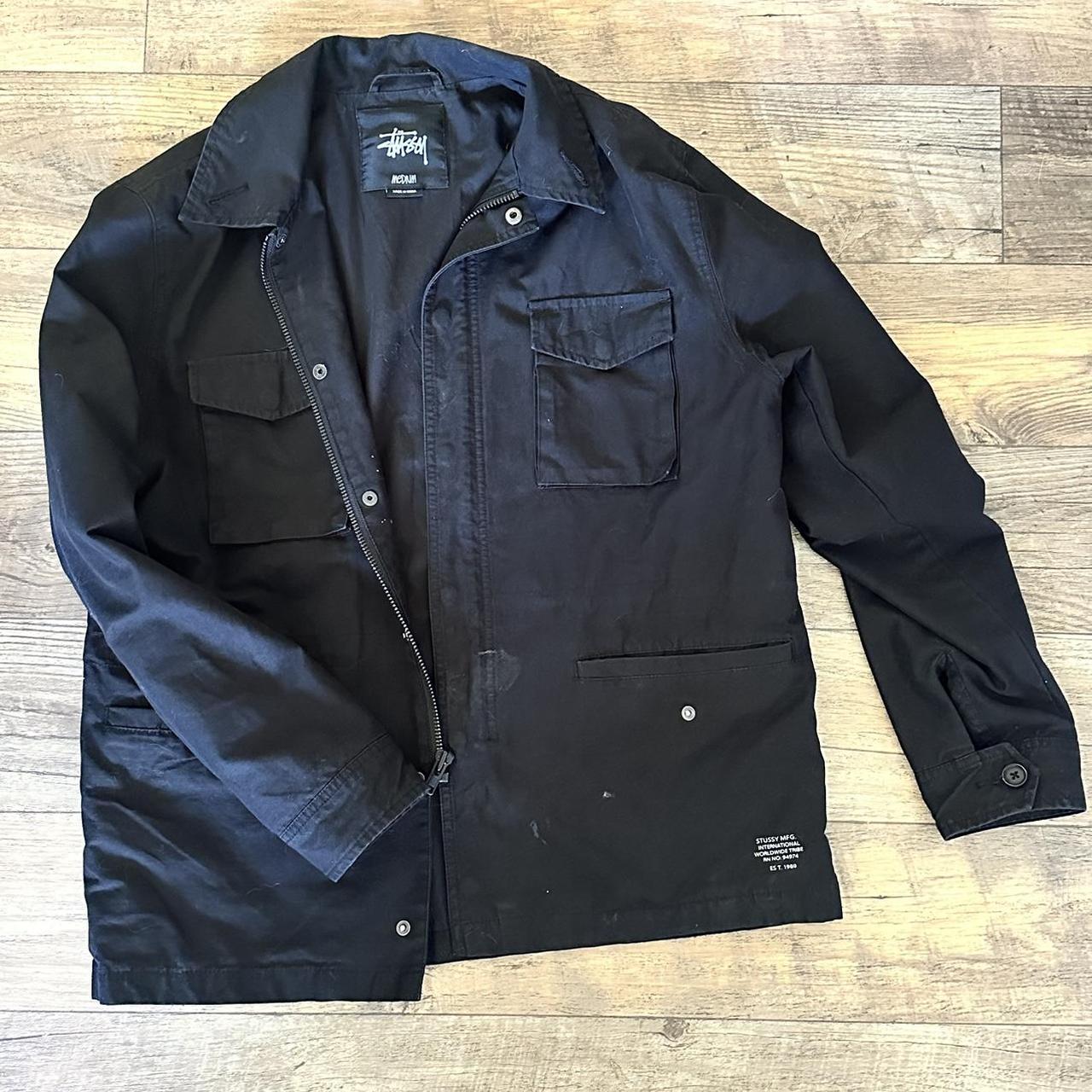 Stussy utility double front pocket jacket Fits true... - Depop