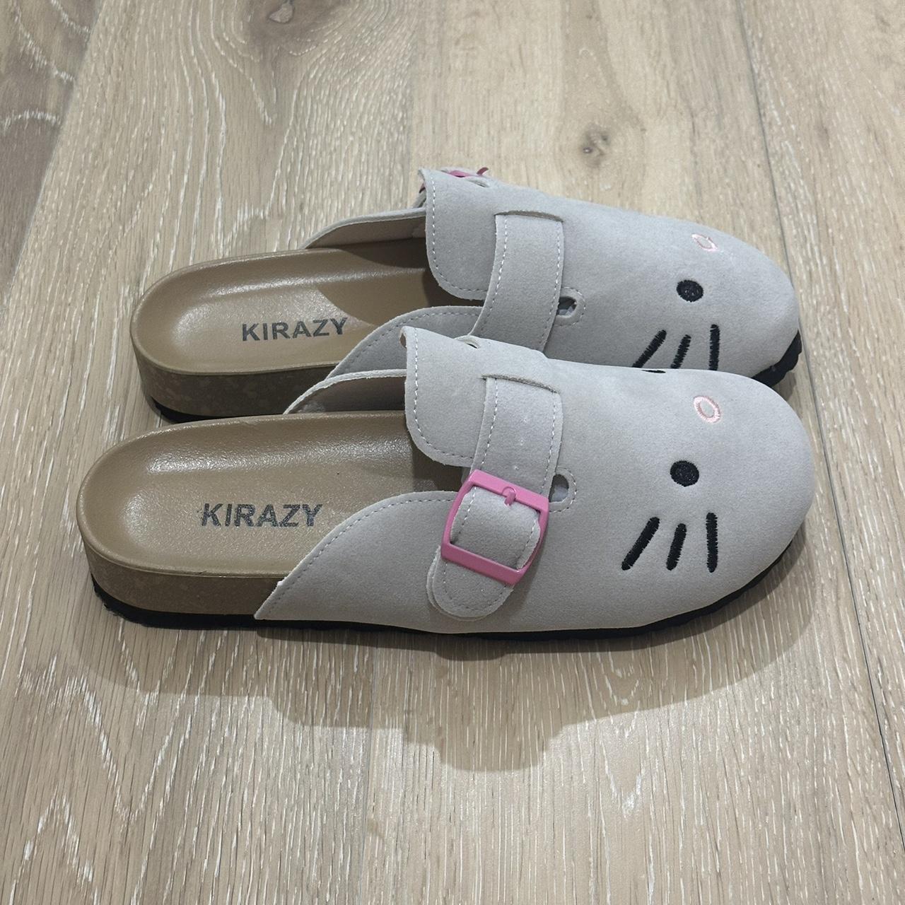 Brown Hello Kitty concept Birks Available... | Depop