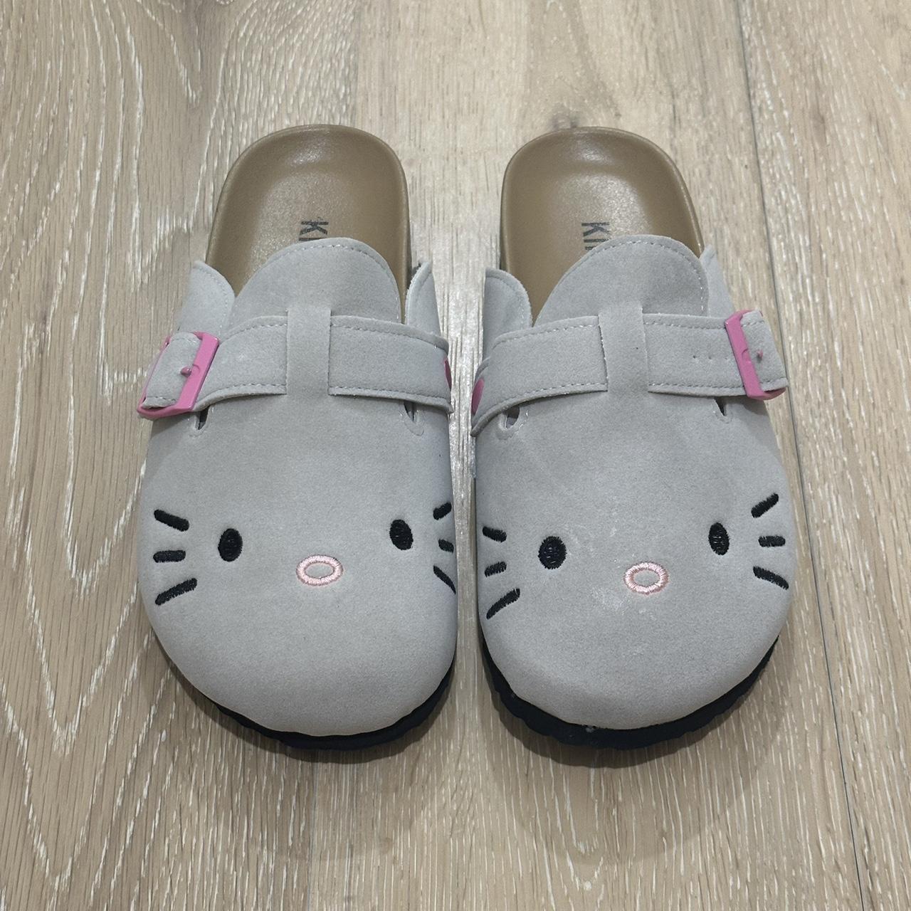 Brown Hello Kitty concept Birks Available... | Depop