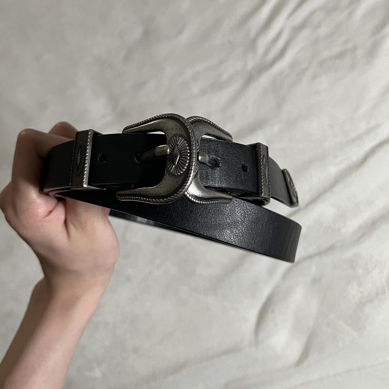 Gorgeous vintage style belt. No flaws. Size m/L,... - Depop