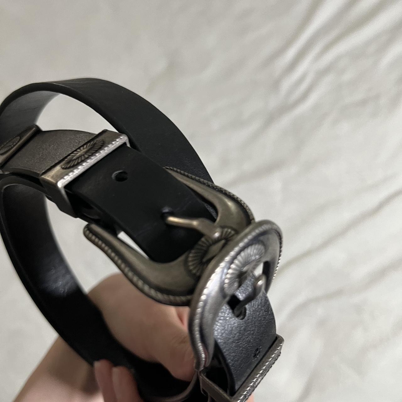 Gorgeous vintage style belt. No flaws. Size m/L,... - Depop