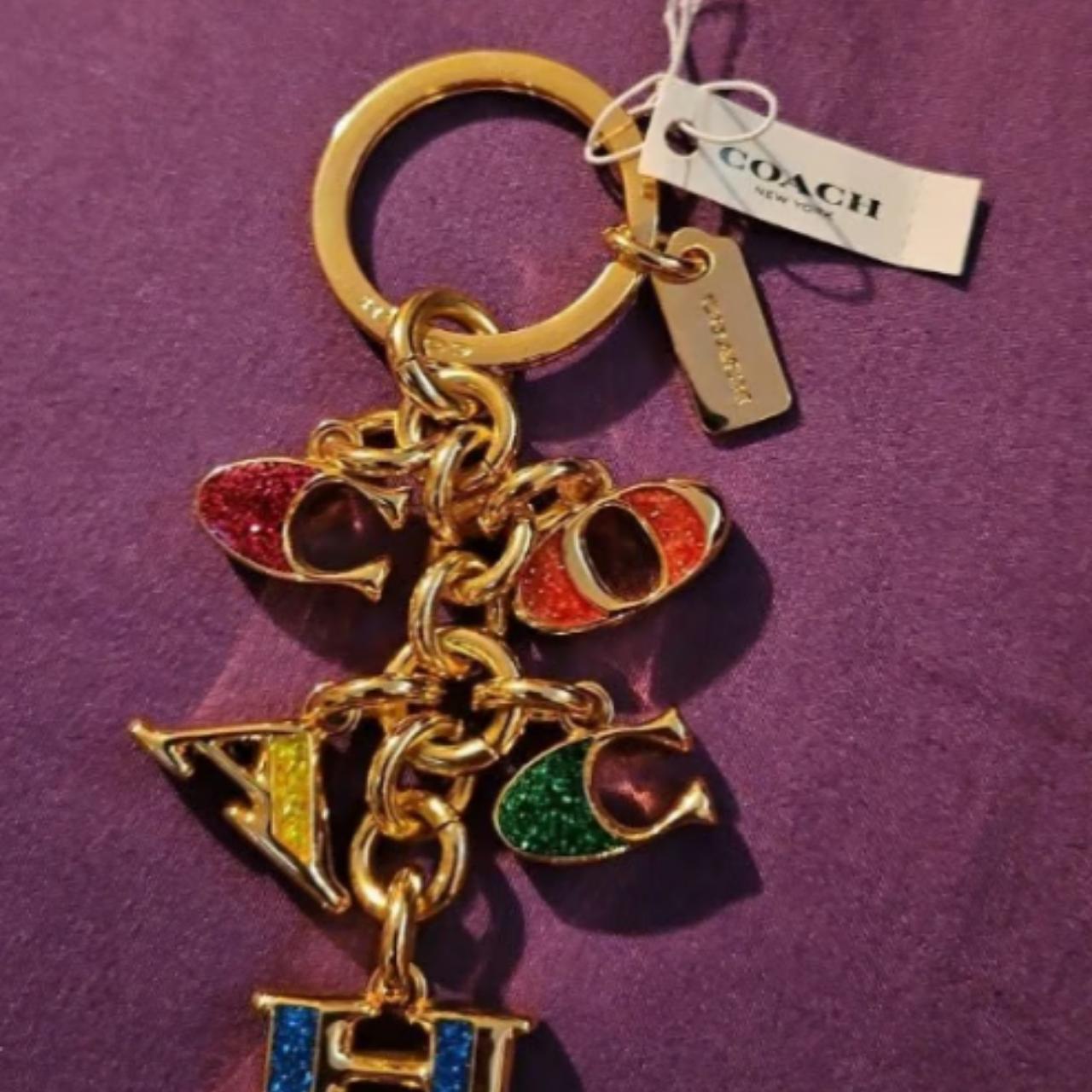 Coach keychain charm Brand new unused tags still... - Depop
