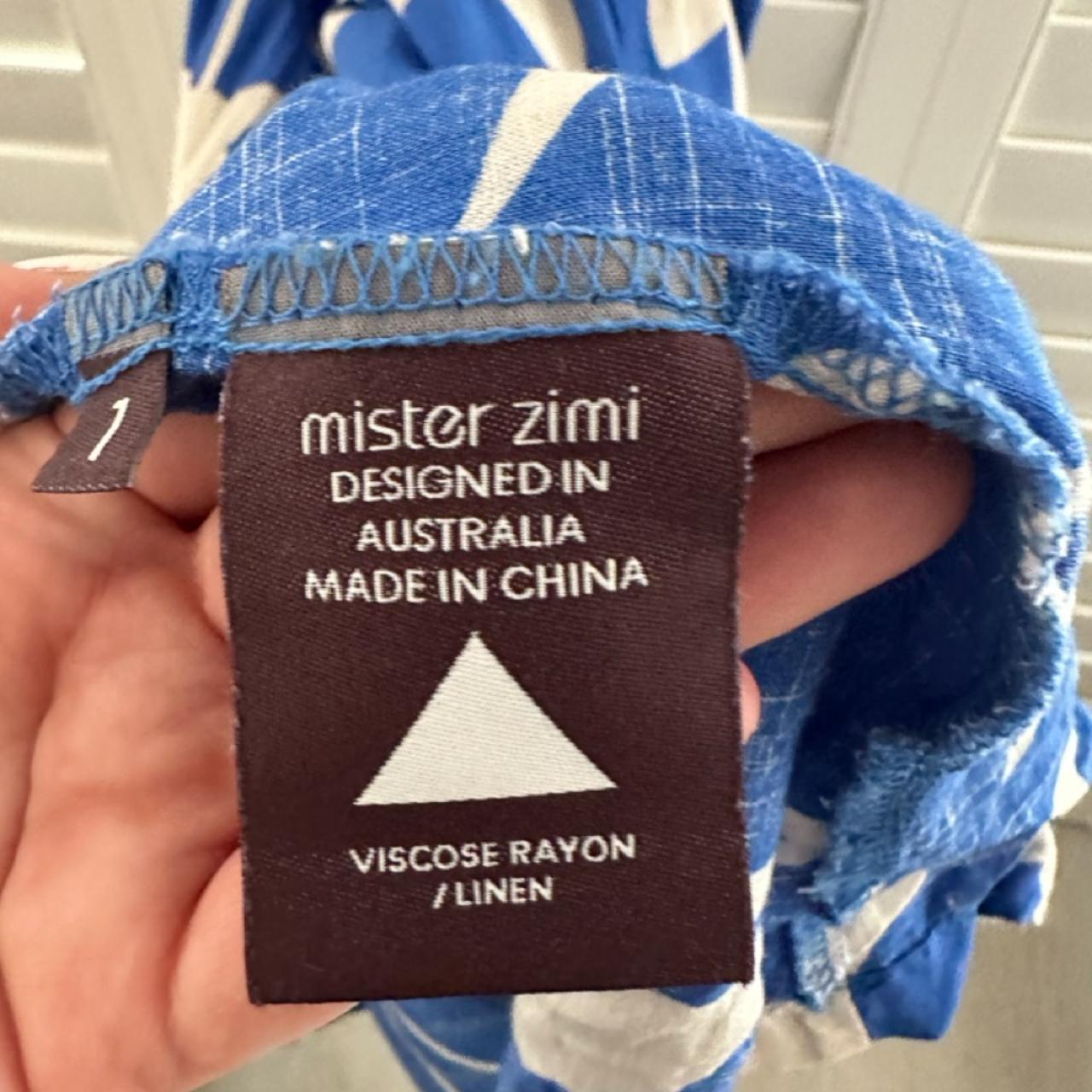 Mister Zimi Donna Dress in Sumba EUC size 14 - Depop