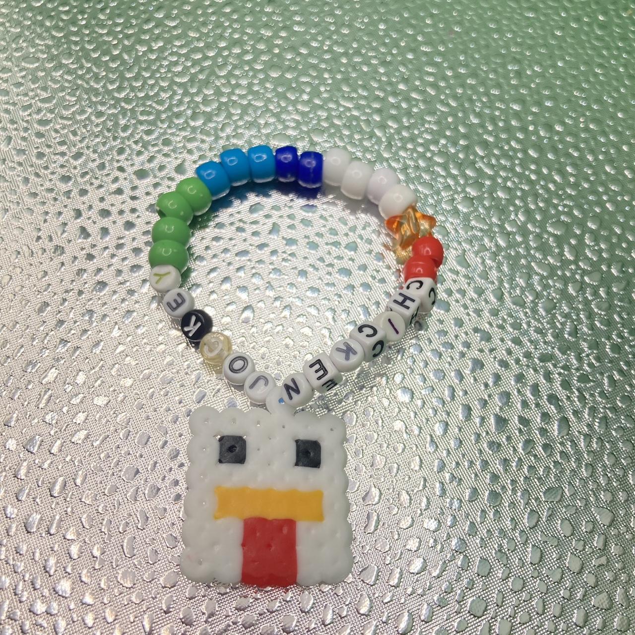 Minecraft Movie inspired Kandi single with... | Depop