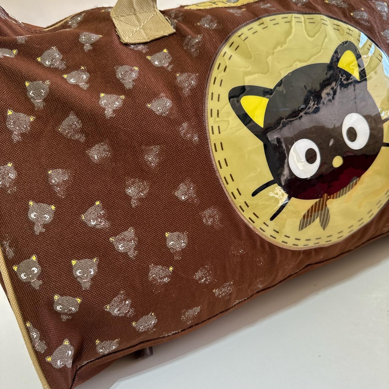 2009 SANRIO CHOCOCAT LARGE DUFFLE BAG Size 14x19... - Depop
