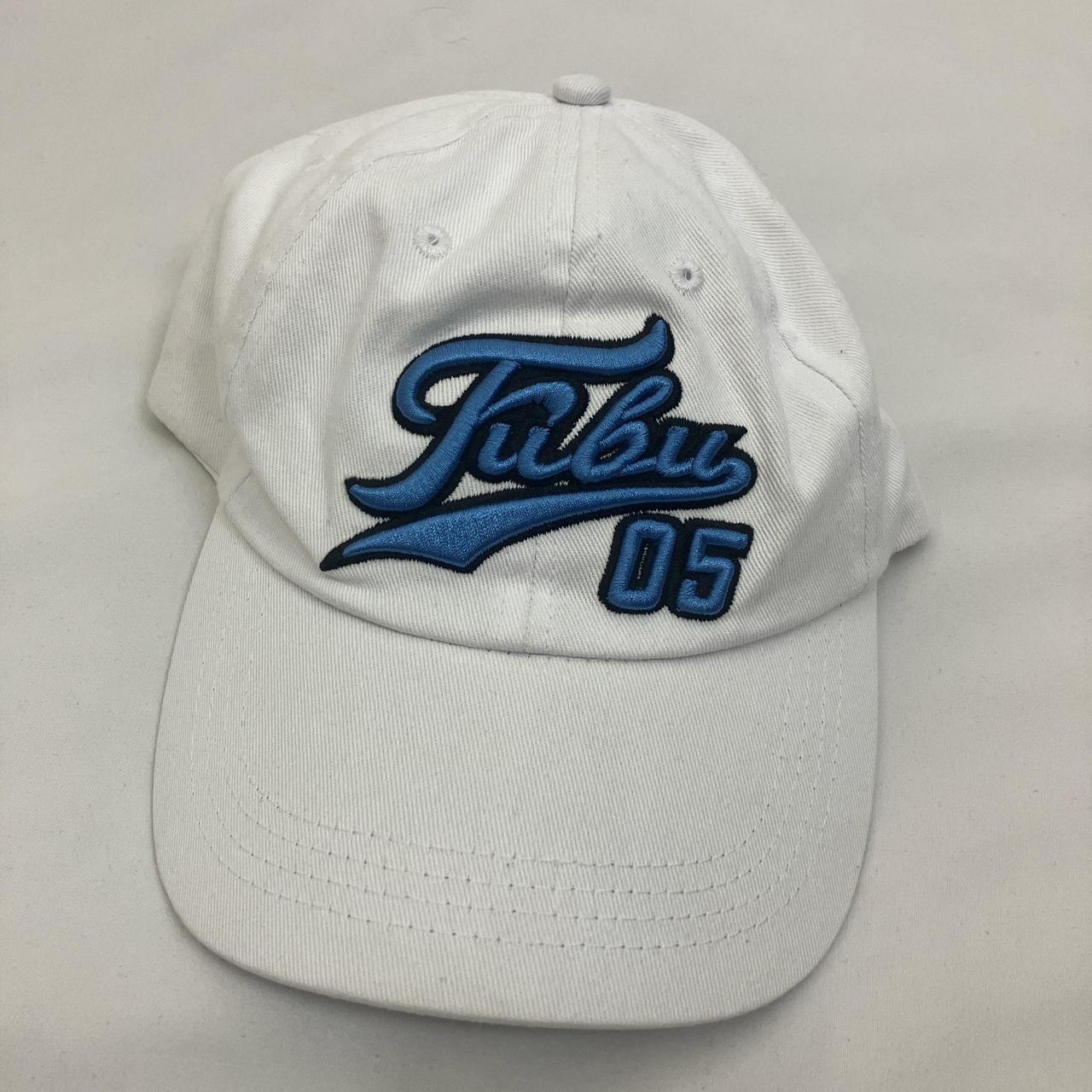 FUBU 05 white hat • White baseball hat • New with... - Depop