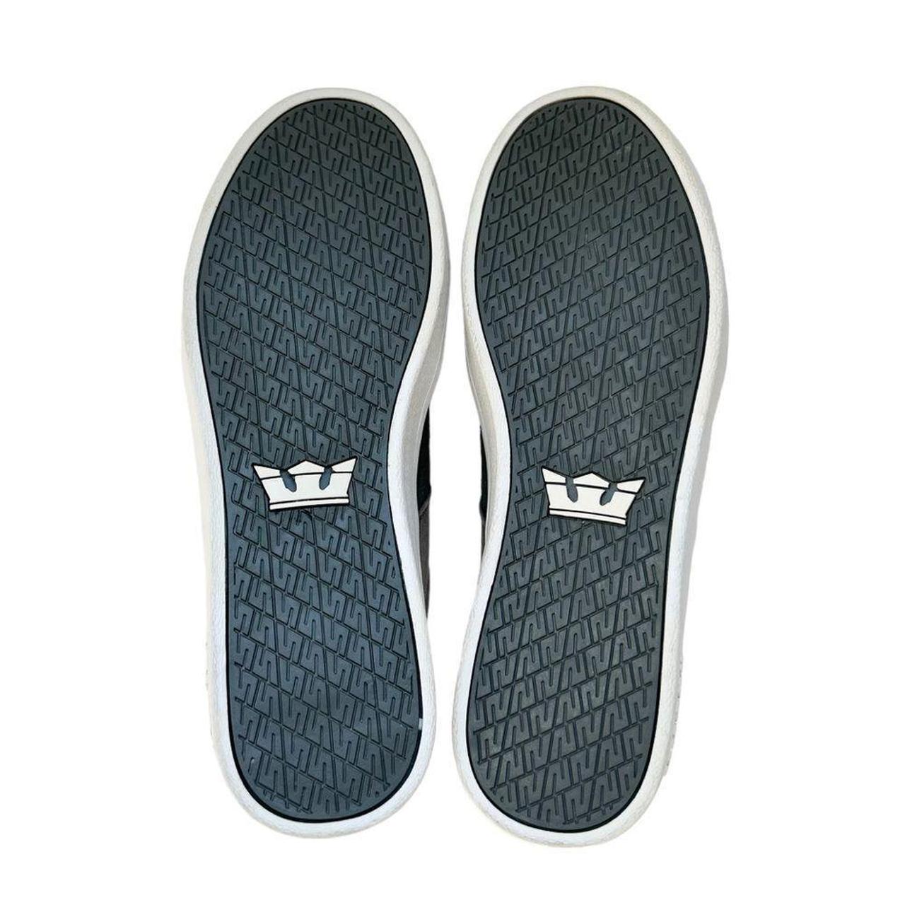 Supra Men’s Gray Suede Low Top Sneakers Size:... - Depop