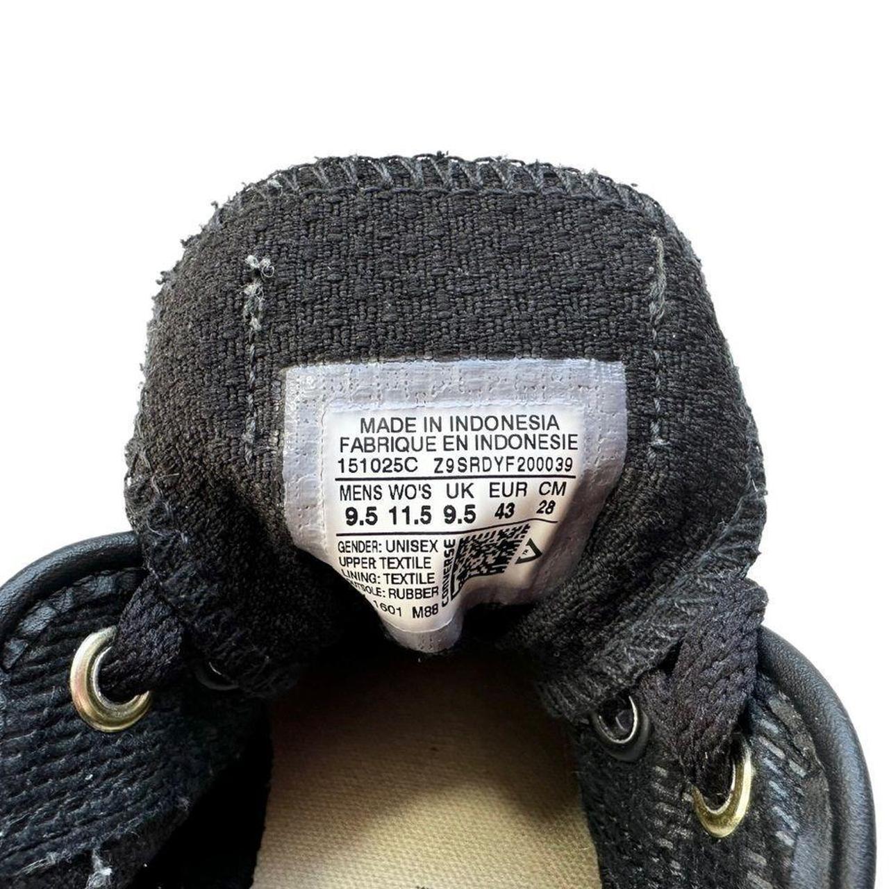 Converse Men’s Black Tweed Low Top Sneakers Size:... | Depop