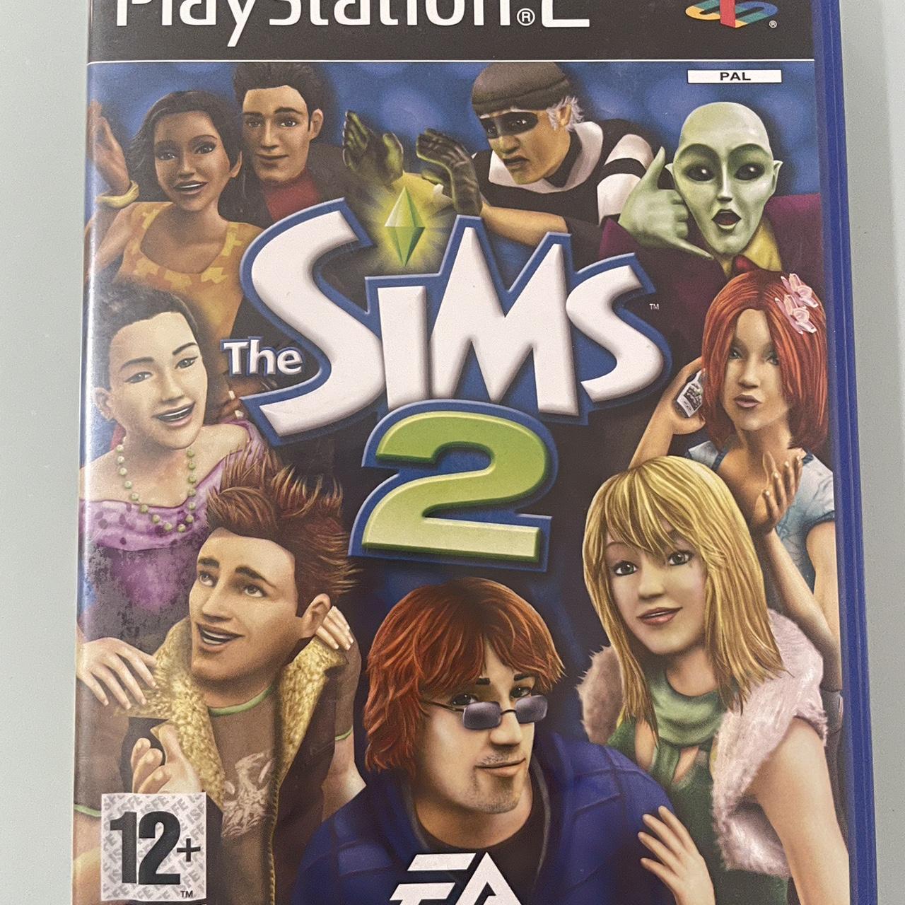 The Sims 2 for PlayStation 2 COMPLETE with user. Depop