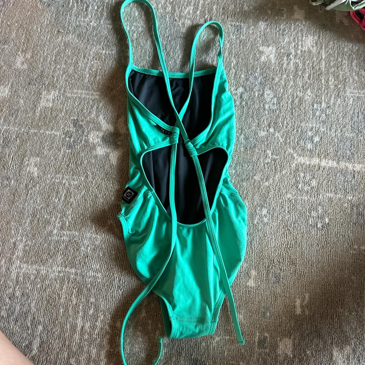 Jolyn teal one piece, great for competitive... - Depop