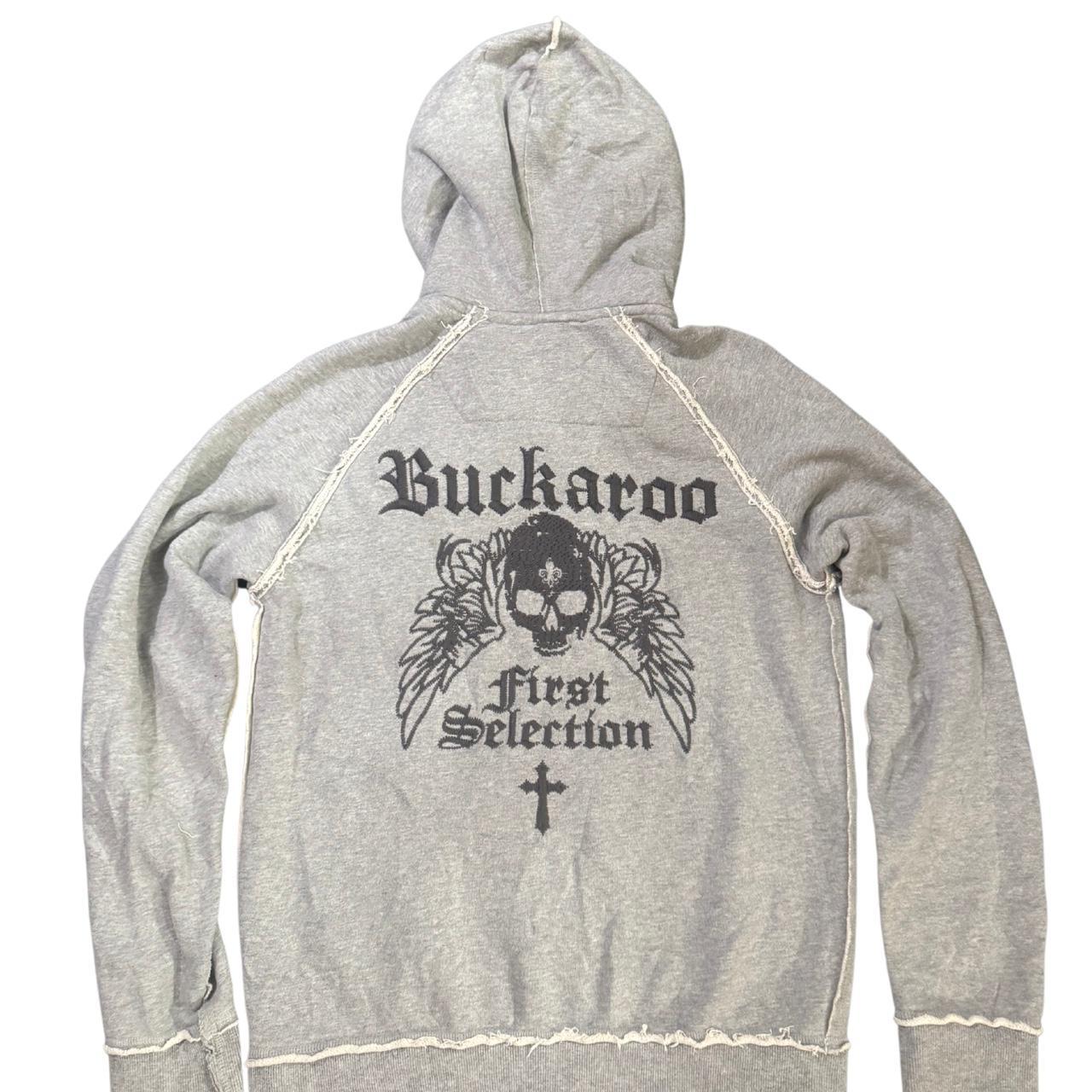 Buckaroo Embroidered Zip up hoodie Very Cool... | Depop