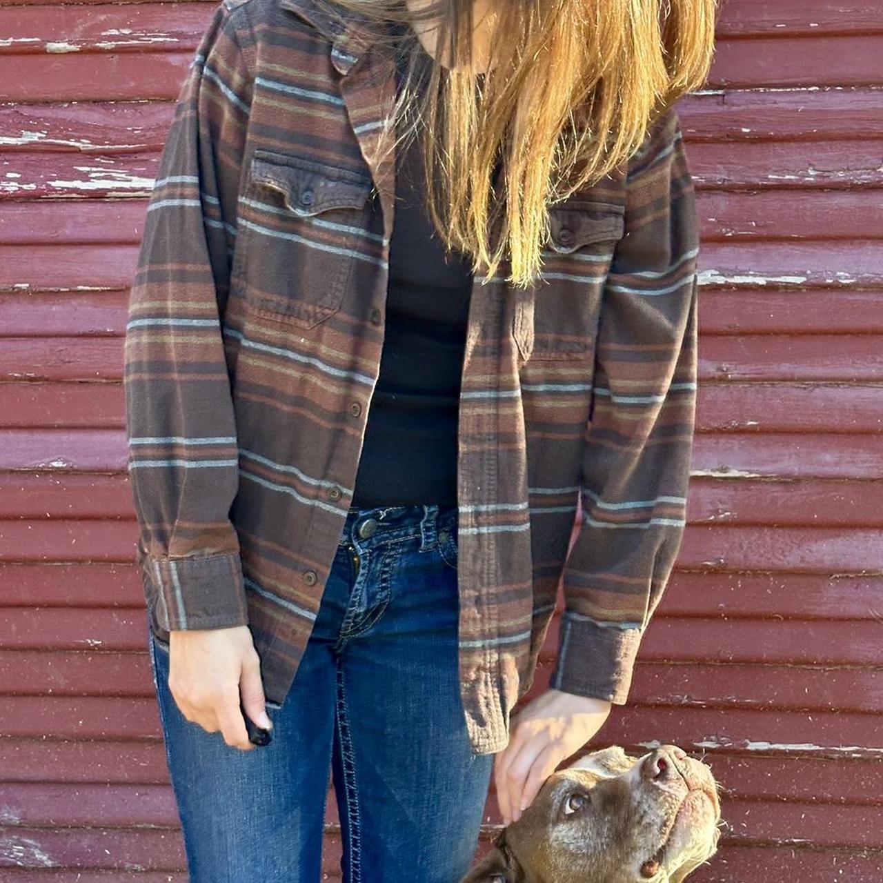 Vintage Red Head Flannel Shirt Channel classic... - Depop