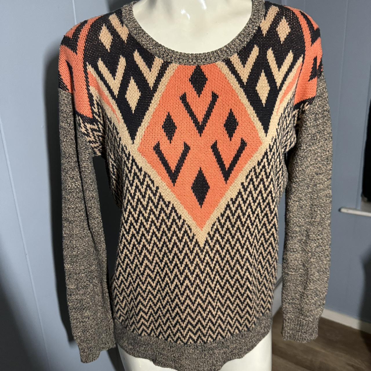 Ecote Urban Outfitters Pullover Knit Sweater Black... - Depop