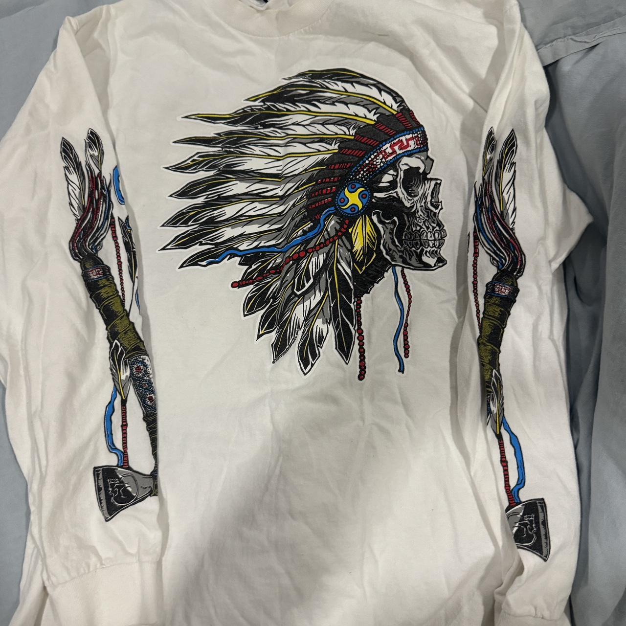 Native skeleton long sleeve - Depop