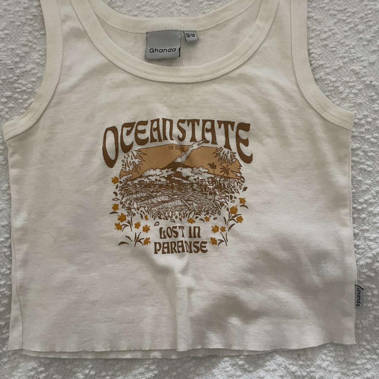 ghanda tank top size - 12-13 like new - Depop