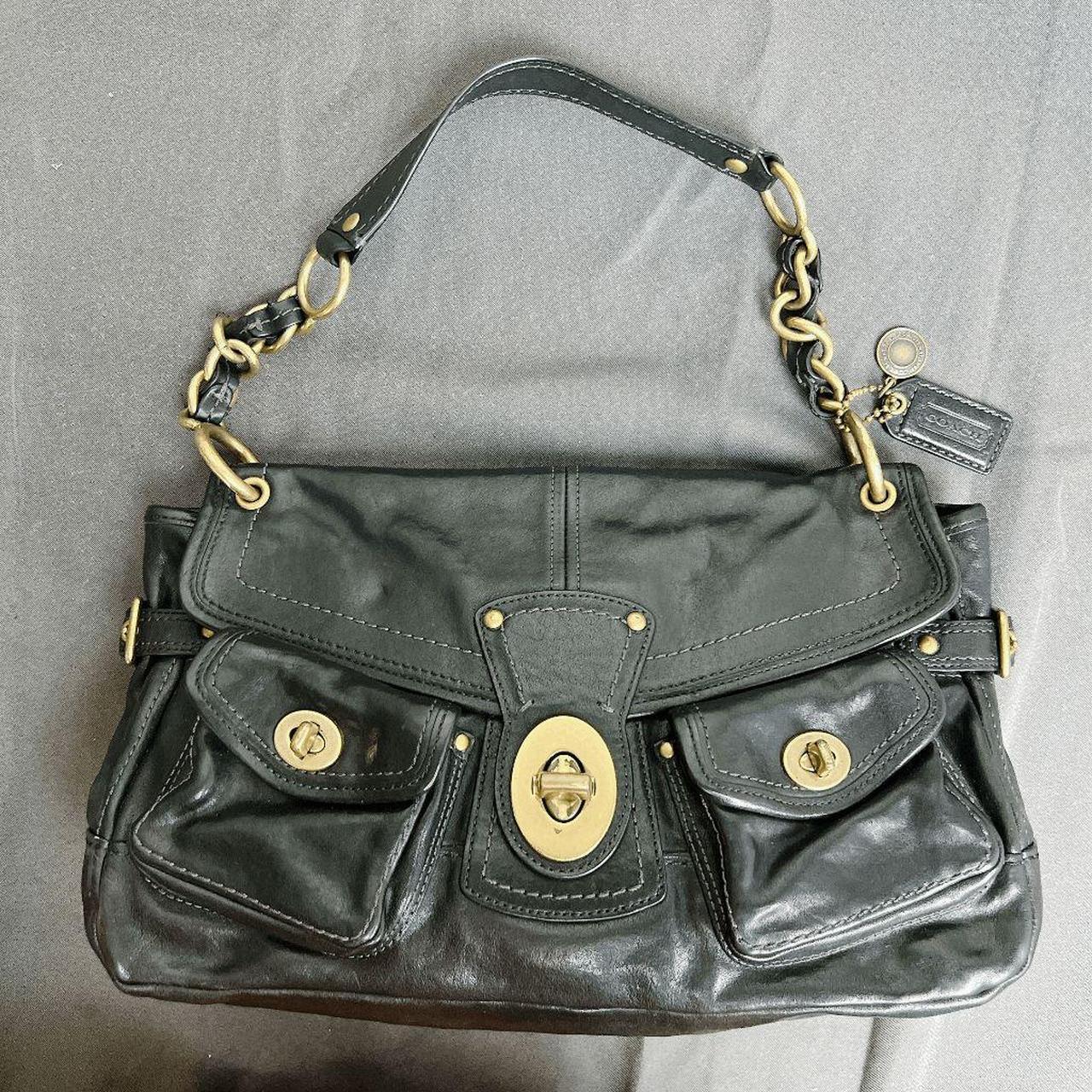 Rare Coach Legacy 65th Anniversary Black Leather... - Depop