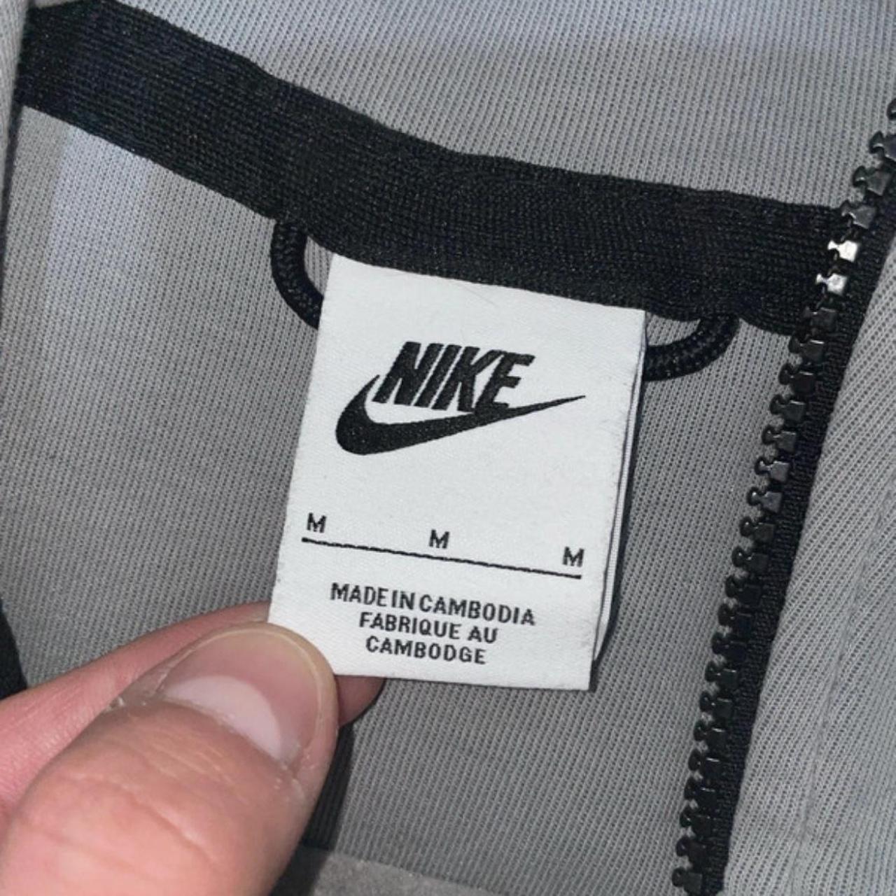Grey Nike tech fleece jacket | Depop