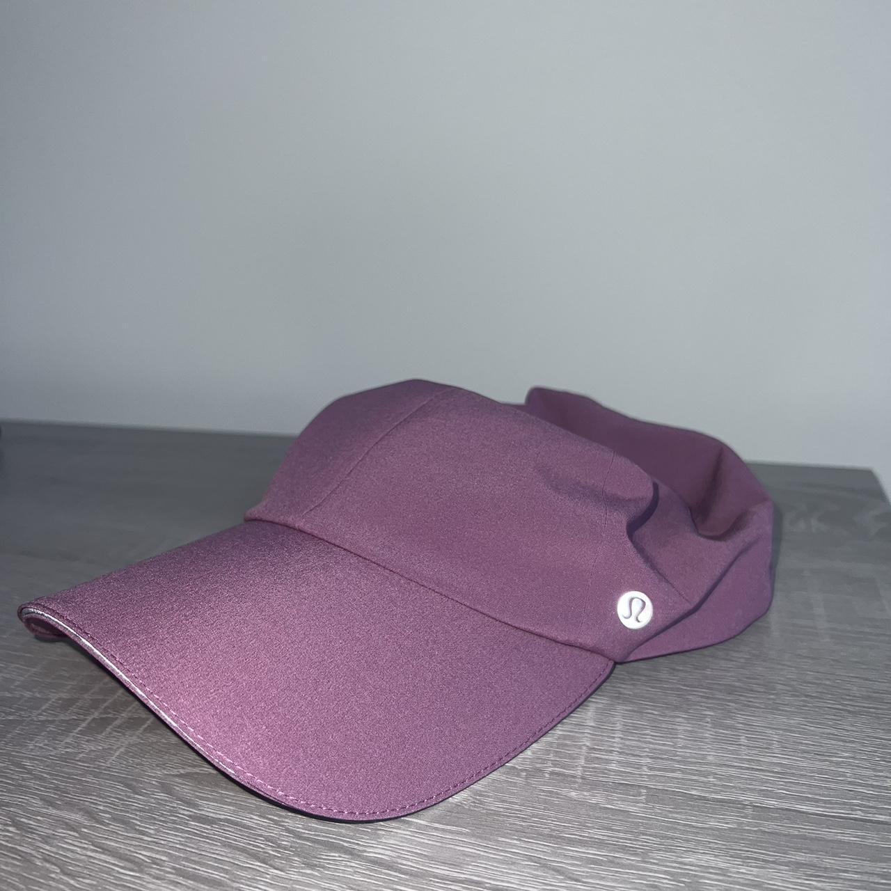 purple lululemon baseball hat super cute & in... - Depop