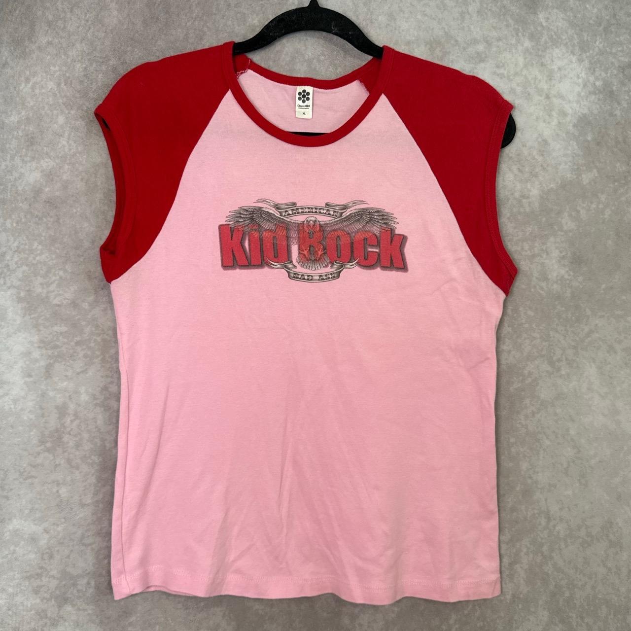 HTF Vintage Y2K Kid Rock American Bad Ass Baby Tee... | Depop