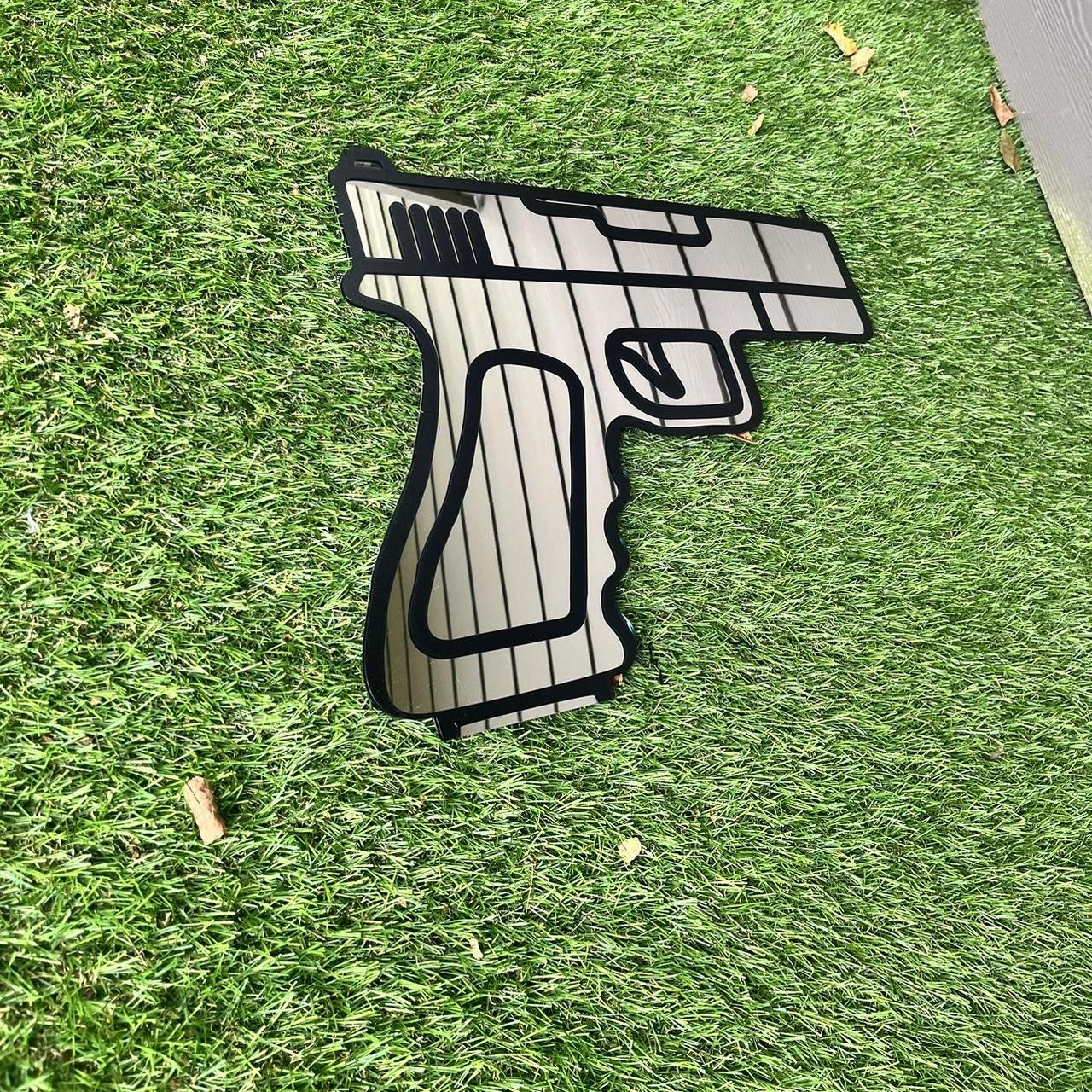 GLOCK MIRROR 🔫 - 20 inches - Functional Mirror -... - Depop