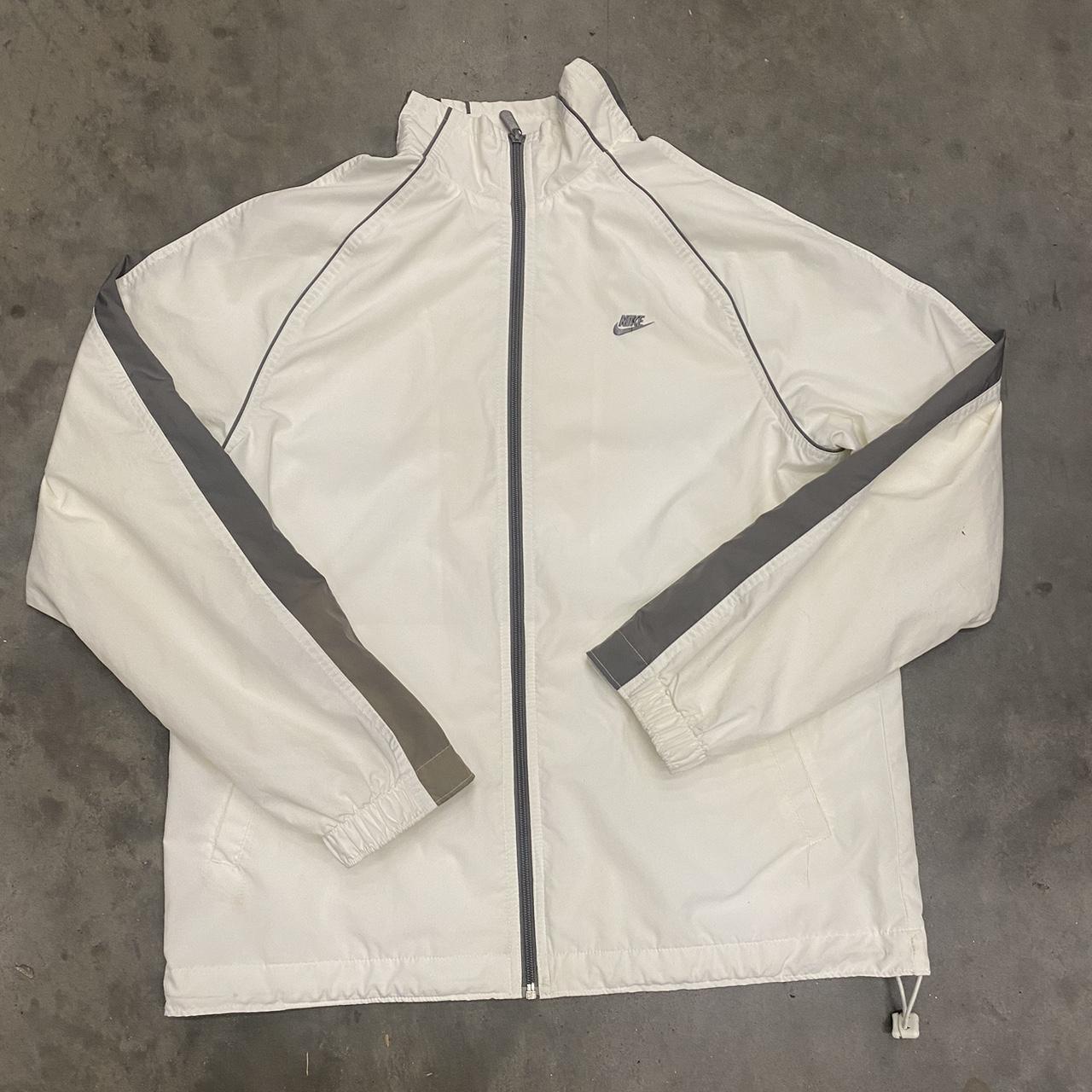 Vintage Grey Tab Rare Y2K Full Zip Up Turtle Neck... | Depop