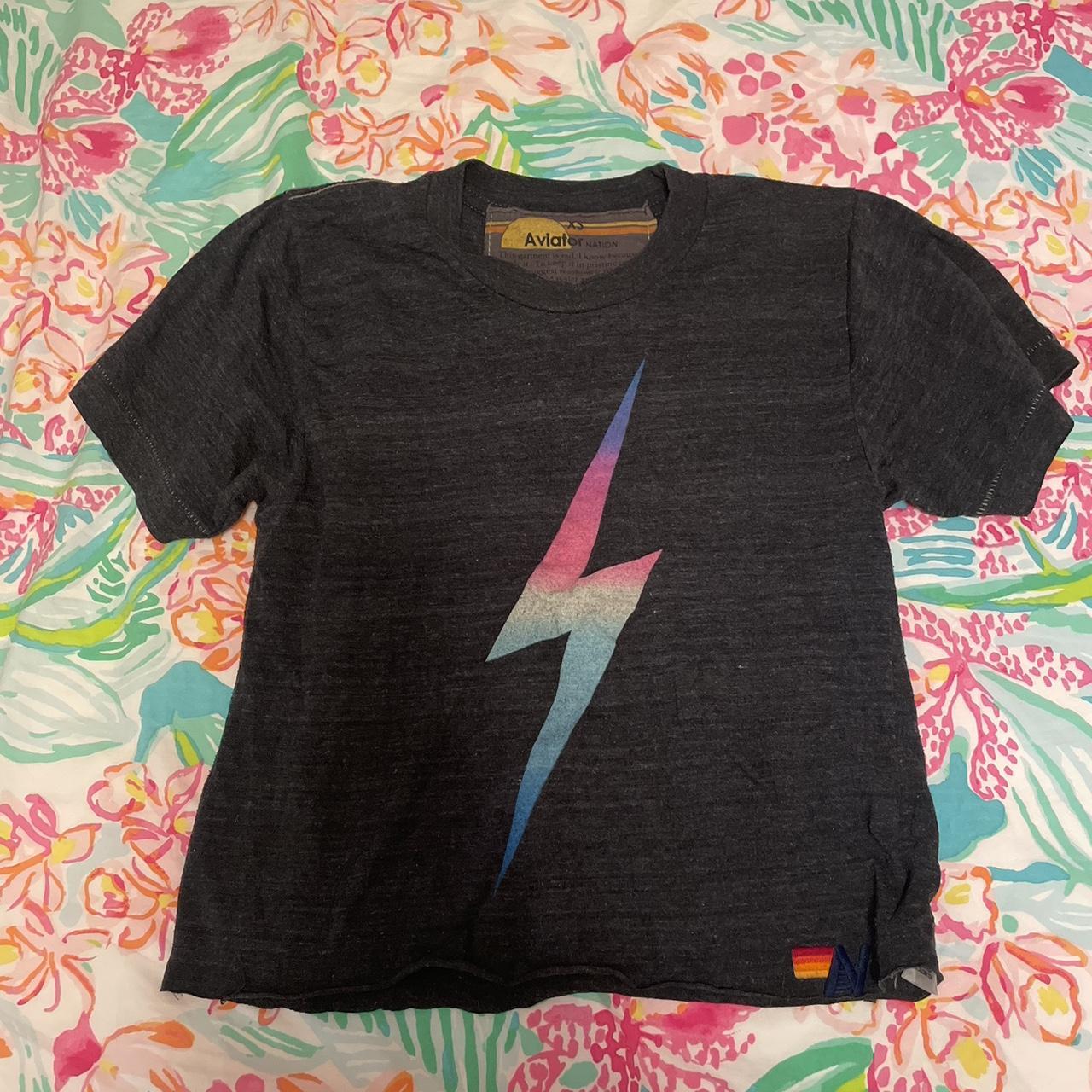 Aviator nation top! -in perfect condition -very... - Depop