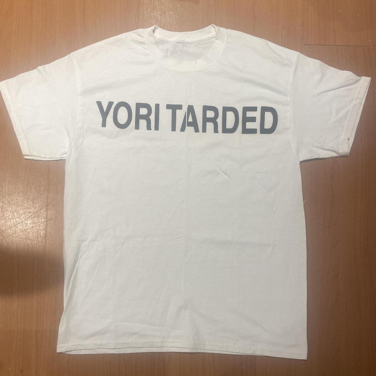 Yori tarded Size: L #y3k#japan#sport#humor#hoodie - Depop