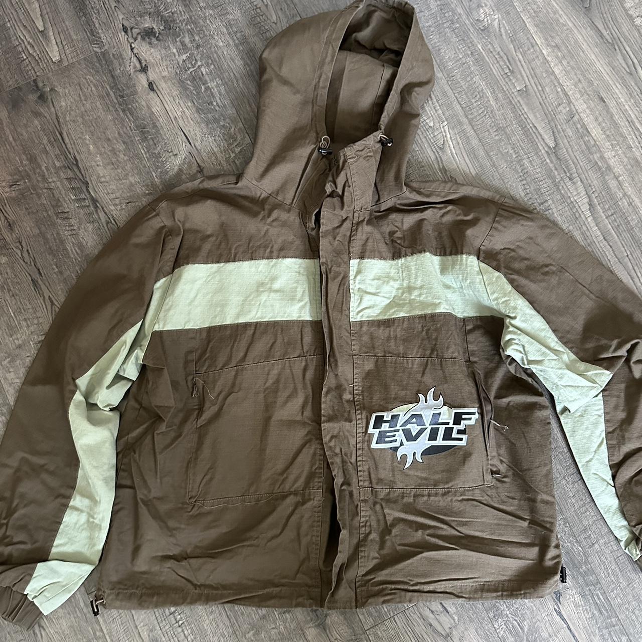 Half Evil Jacket - Depop