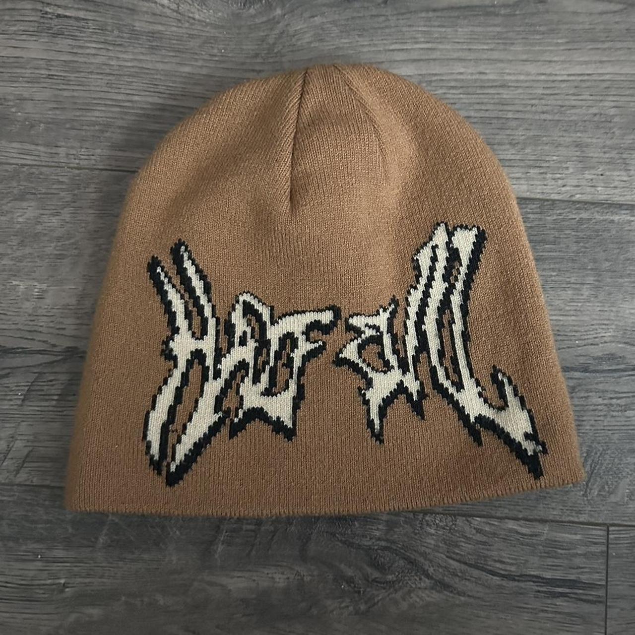 Half Evil Beanie - Depop