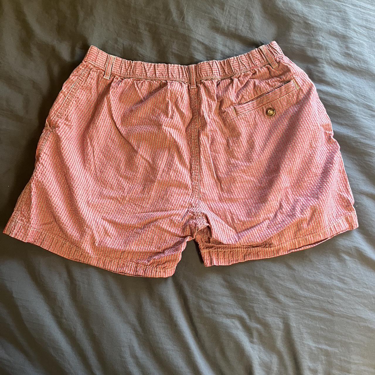 CHUBBIES Red Plaid Shorts w Stretchy Waistband.... | Depop