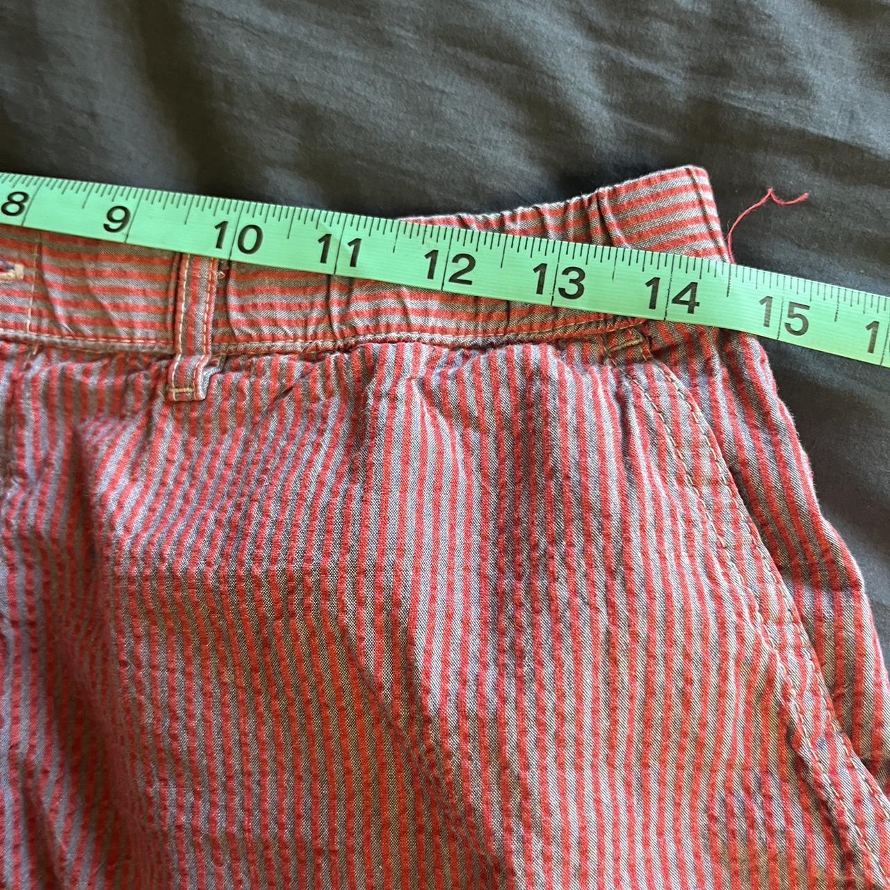 CHUBBIES Red Plaid Shorts w Stretchy Waistband.... | Depop