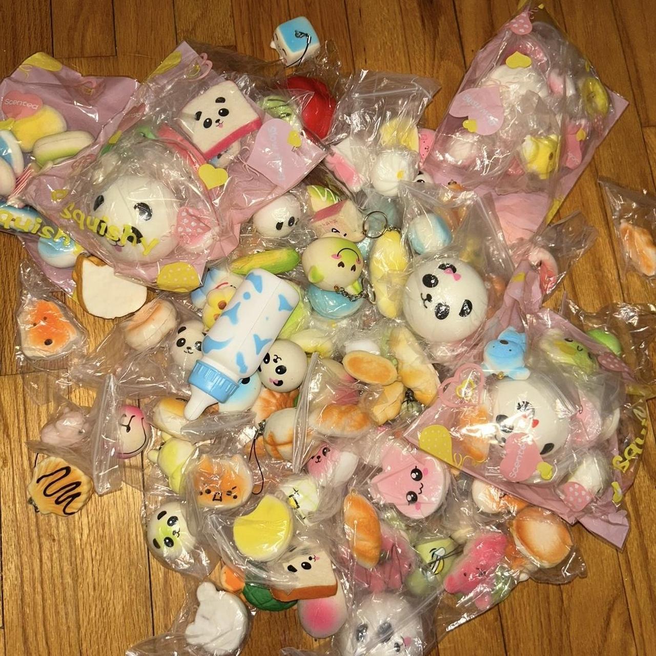 10 PC squishy package includes sticker. - Depop